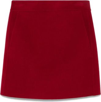 Max Mara Femme, Jupes, Rouge, Taille: 38 FR Aida Mini Skirt