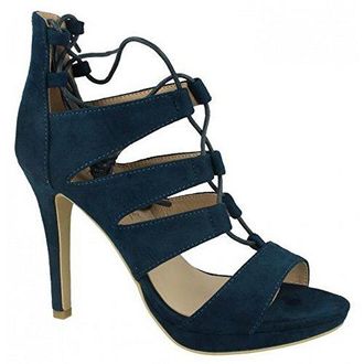 Anne Michelle Chaussures &agrave; talon aiguille haut - Femme (38 EU) (Sarcelle)