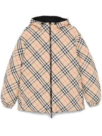 Burberry veste &agrave; motif Vintage Check - Tons neutres