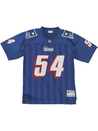 Mitchell & Ness haut Tedy Bruschi New England Patriots Legacy Player (1996) - Bleu