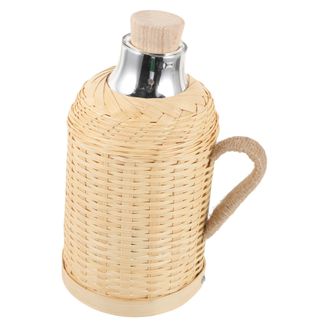 Pretyzoom Nat&uuml;rliche Gewebte Abdeckung Kolben Isolierung W&auml;rmflasche W&auml;rmespeicher Wasserkocher F&uuml;r Tee