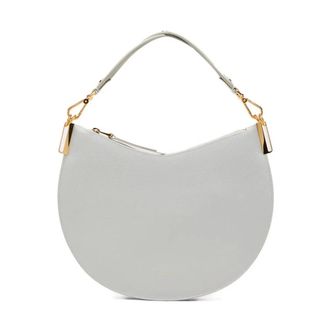 Coccinelle Femme, Sacs, Blanc, Taille: ONE Size Boheme Grana Double Handbag