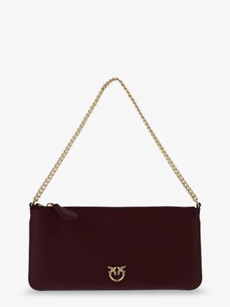 Pinko Horizontal Flat leather crossbody bag - PINKO - gender_Woman