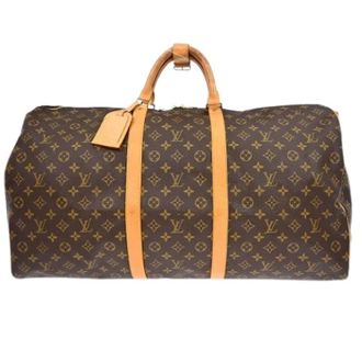 Louis Vuitton unisex, Pre-owned, Brun, Taille: ONE Size Sac Keepall bandouli&egrave;re Pre-owned