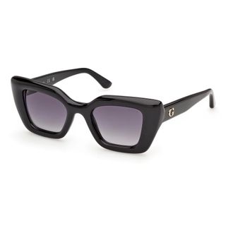 Guess Lunettes de soleil oeil de chat Gu00353 - unisex - Accessoires - Noir - Taille: 48 MM