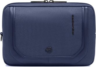 Piquadro Homme, Sacs, Bleu, Taille: ONE Size Pochette de Poignet en Textile