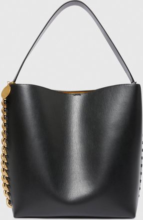 Stella McCartney Frayme Tote Bag, Woman, Black