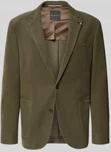 Bugatti Slim Fit 2-Knopf-Sakko aus Cord