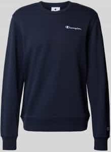 Champion Sweatshirt mit Label-Stitching