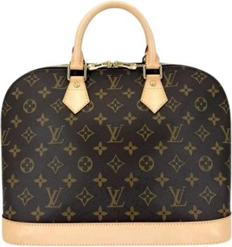 Louis Vuitton Sac &agrave; main en toile Monogram Pre-owned - Femme - Pre-owned - Brun - Taille: ONE Size