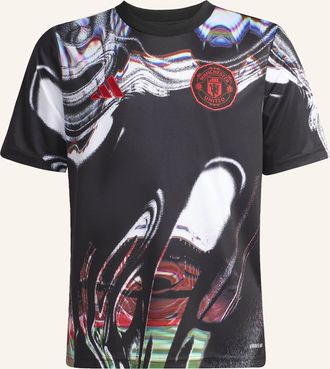 adidas Manchester United 25/26 Kids Pre-Match Shirt schwarz