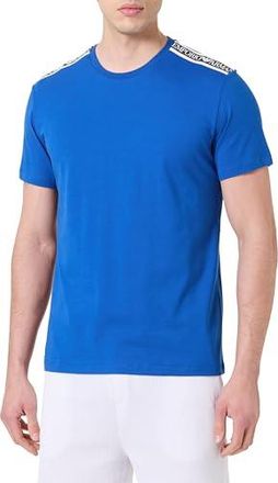 Emporio Armani Round-Neck T-Shirt, Ultramarine, M pour Hommes