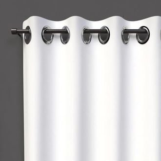 Soleil d'Ocre Soleil dOcre Rideau Â Ösen 135x180 cm Blackout Weiß