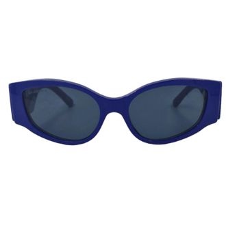 Balenciaga &Uuml;bertriebene Schmetterling Sonnenbrille - - Accessories - Damen - Blau - ONE SIZE