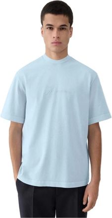 Jacquemus Homme, Tops, Bleu, Taille: 2XL Le T-shirt Pigmento
