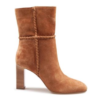 Aquazzura Indy 85 Wildleder-Stiefeletten - - Shoes - Damen - Braun - 39 EU
