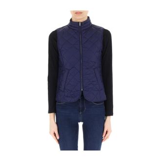 Marella Blaue Steppweste Damen Casual - - Jackets - Damen - Blau - M