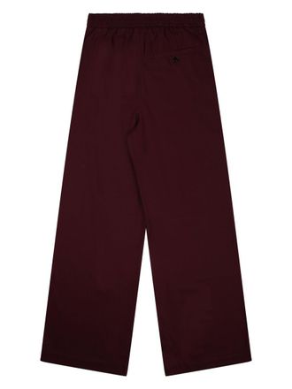 Department Five Wide-Leg Palazzo Trousers - Bordeaux