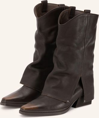 Unisa Cowboy Boots Guria braun
