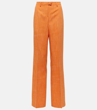 Etro Gerade High-Rise-Hose