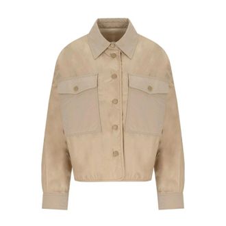 Max Mara Wendbare Cork Jacke - - Jackets - Damen - Beige - XS