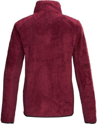Killtec Fleecejacke KOW 6 WMN KNTFLC JCKT Damen Fleecejacke, Comfort-Stretch, Kinnschutz, verschlie&szlig;bare Taschen