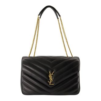 Saint Laurent Loulou Large Bag - - Bags - Damen - Schwarzk - ONE SIZE