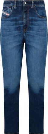 Diesel Femme, Jeans, Bleu, Taille: W25 Slim High Waist Denim Pantalons Original