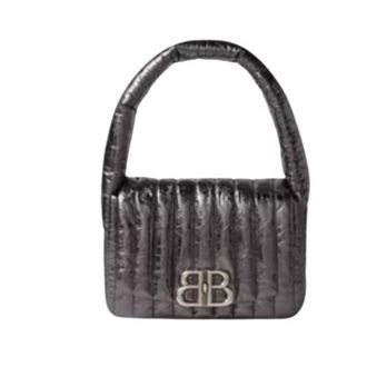 Balenciaga Silver Monaco Bag