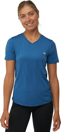 Danish Endurance Women Workout T-Shirt, Breathable Fitness Top (Blau, M)