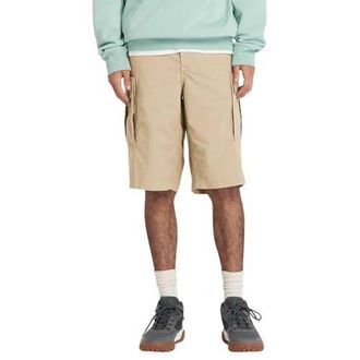 Timberland Poplin Cargo Short pour Homme, Lemon Pepper, 33W