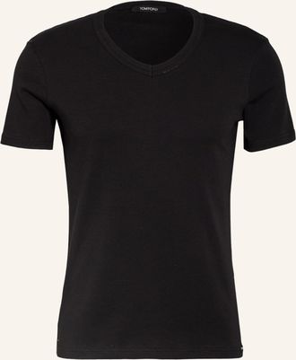 Tom Ford V-Shirt schwarz