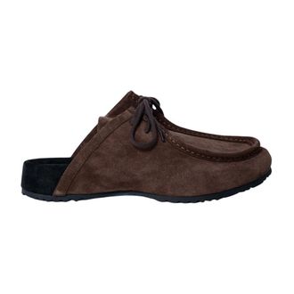 Dries Van Noten Leder-Slipper - - Shoes - Herren - Braun - 41 EU