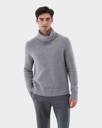 van Laack Rollkragenpullover aus Kaschmir