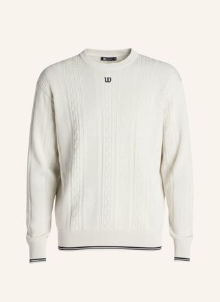 Wilson Sweatshirtpullover M Cable Sweater grau