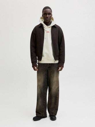 Jack & Jones Kapuzensweatshirt JCOCLUB BACKPRINT SWEAT HOOD mit Print