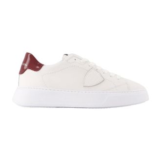 Philippe Model Homme, Chaussures, Blanc, Taille: 42 EU Temple Low Baskets
