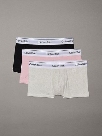 Calvin Klein Lot de 3 boxers taille basse - Icon Cotton Stretch