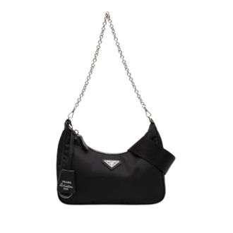 Prada Pre-owned Nylon sacs-prada - Femme - Pre-owned - Noir - Taille: ONE Size