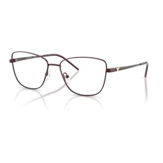 Emporio Armani unisex, Accessoires, Rouge, Taille: 53 MM Monture Lunettes EA 1172 Bordeaux Mat
