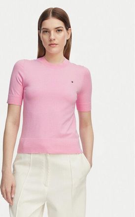 Tommy Hilfiger Pullover WW0WW49705 Hellrosa Slim Fit