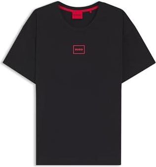 HUGO BOSS Hommes Laze T-Shirt T-Shirt en Coton Stretch &agrave; Logo imprim&eacute;