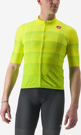 Castelli 4523015-032 LIVELLI Jersey T-Shirt Mens Gelber Fluo S