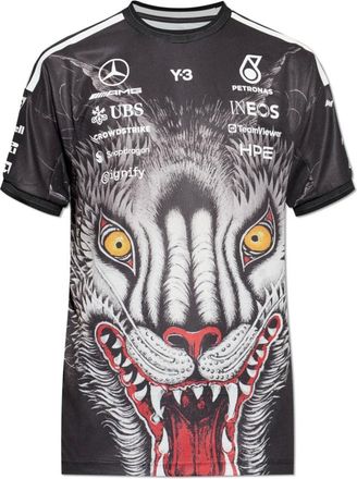 Yohji Yamamoto Homme, Tops, Noir, Taille: S Driver Short Sleeve Jersey