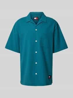 Tommy Jeans Relaxed Fit Freizeithemd mit 1/2-Arm