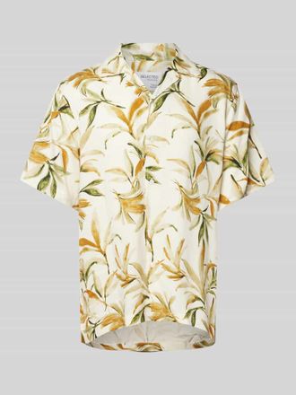 Selected Regular Fit Freizeithemd aus Lyocell-Leinen-Mix Modell NOA