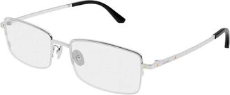 Cartier Santos Classic Eyeglasses - - Accessories - Herren - Grau - 56 MM