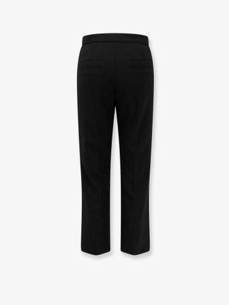 Elisabetta Franchi Womens Trousers Essentials Monogram Black Polyester