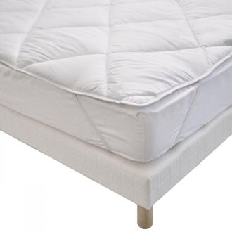 Bleu Calin Bleu Calin - Surmatelas Moelleux et Respirant - Lavable &agrave; 95&deg;C - Enveloppe anti-transpiration - 180x200 cm