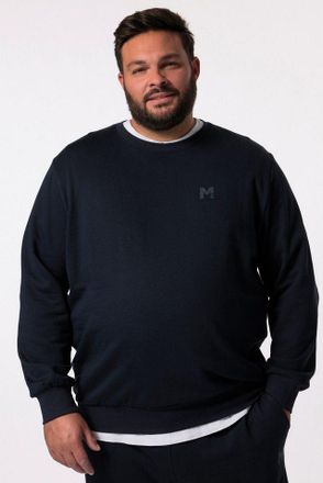Men Plus Sweatshirt Sweatshirt Basic Rundhalsausschnitt
